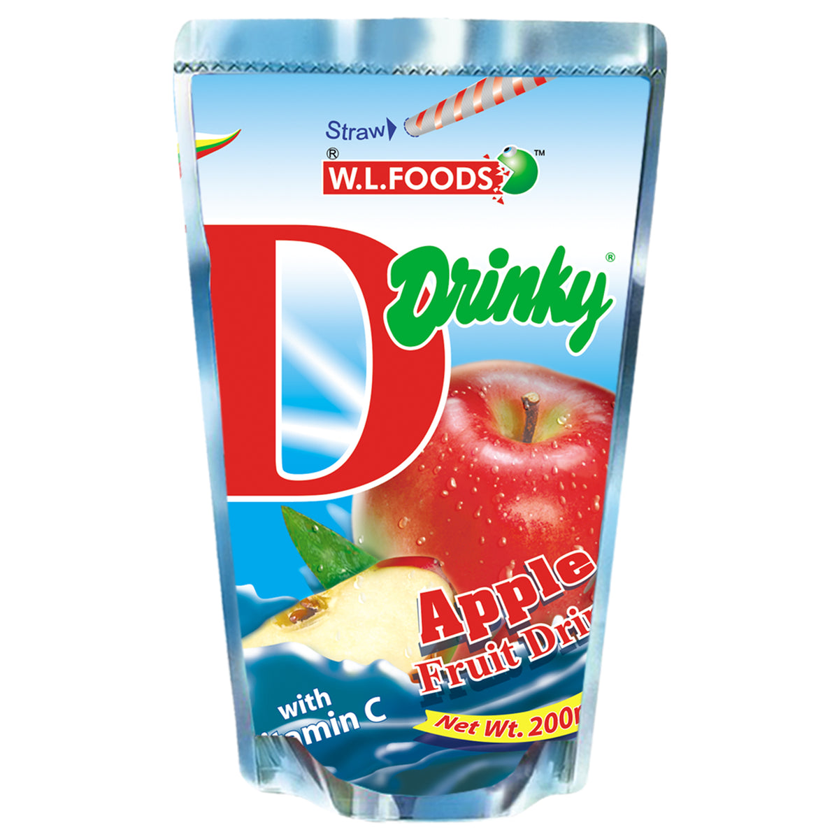 DRINKY POUCH APPLE DRINK 200ML – Nesabel Online – Branch