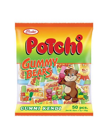 COL POTCHI GUMMI BEARS 50S – Nesabel Online – Branch