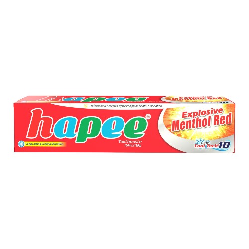 HAPEE TOOTH PASTE EXPLOSIVE MENTHOL RED – Nesabel Online – Branch