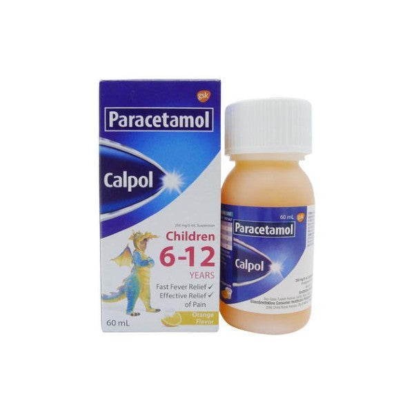 CALPOL 6 PLUS 60ML ORANGE – Nesabel Online – Branch
