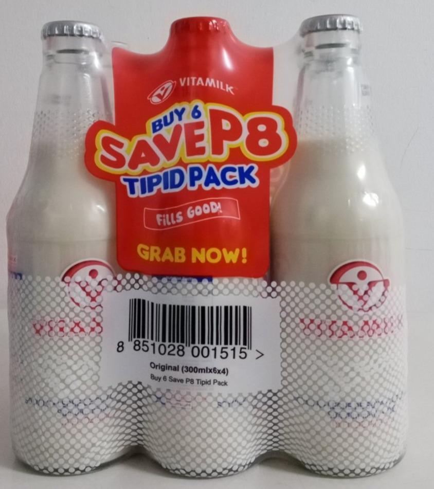 VITAMILK SOYMILK ORIGINAL 300ML TIPID PACK 6S – Nesabel Online – Branch