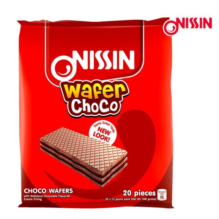 NISSIN CHOCO WAFER 12G (20S) – Nesabel Online – Branch