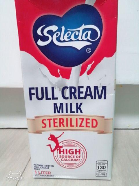 SELECTA FULL CREAM STERILIZED MILK – Nesabel Online – Branch