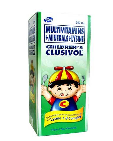 CLUSIVOL SYRUP – Nesabel Online – Branch