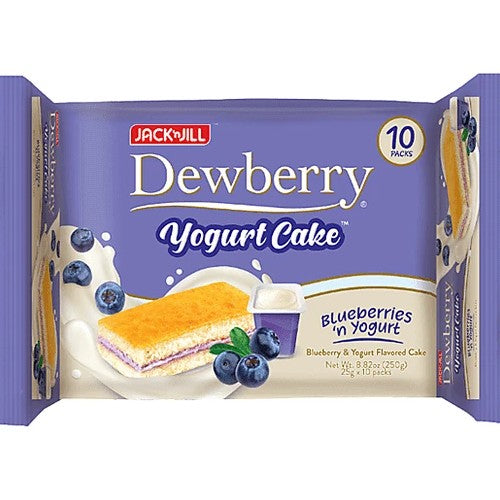 DEWBERRY YOGURT CAKE BLUEBERRY 25G 10S – Nesabel Online – Branch