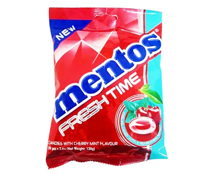 MENTOS FRESH TIME CHERRY MINT – Nesabel Online – Branch