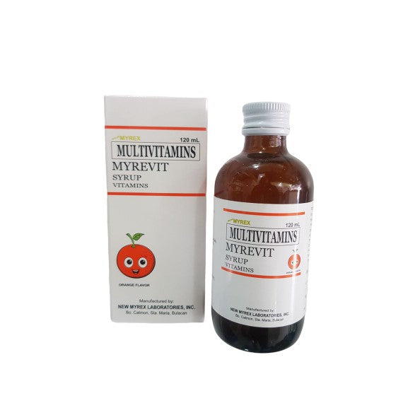 MULTIVITAMINS MYREVIT SYRUP 120ML – Nesabel Online – Branch