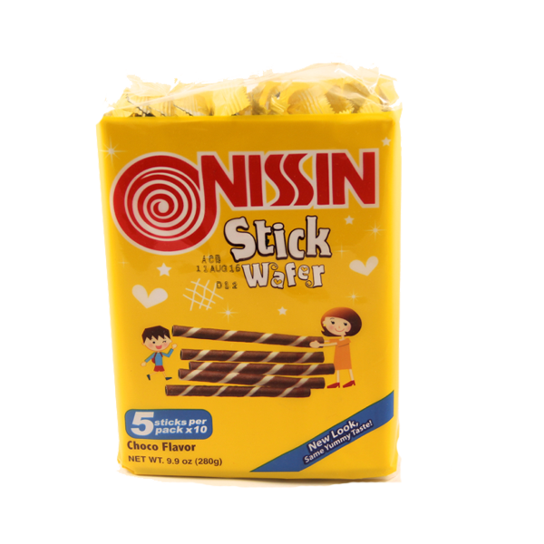 NISSIN CHOCO WAFER STICK 22G (10S) – Nesabel Online – Branch