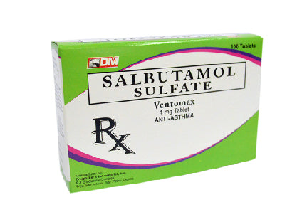 SALBUTAMOL 4MG – Nesabel Online – Branch