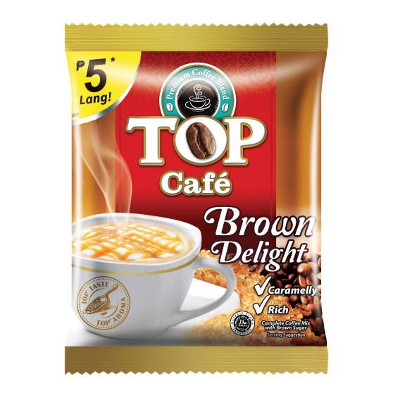 TOP CAFE BROWN DELIGHT 25G – Nesabel Online – Branch