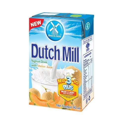 DUTCH MILL YOGHURT DRINK MELON 90ML – Nesabel Online – Branch