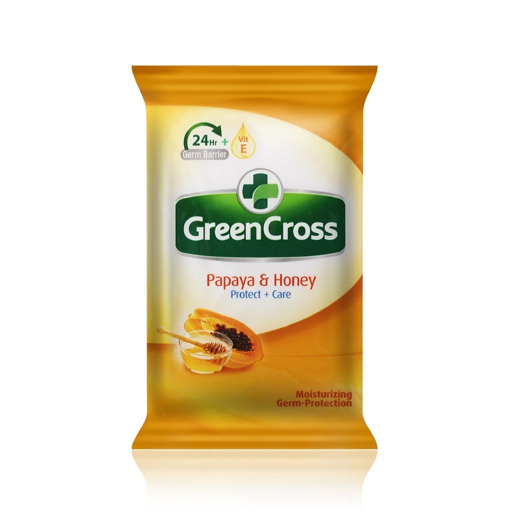 GREEN CROSS SOAP PAPAYA & HONEY – Nesabel Online – Branch