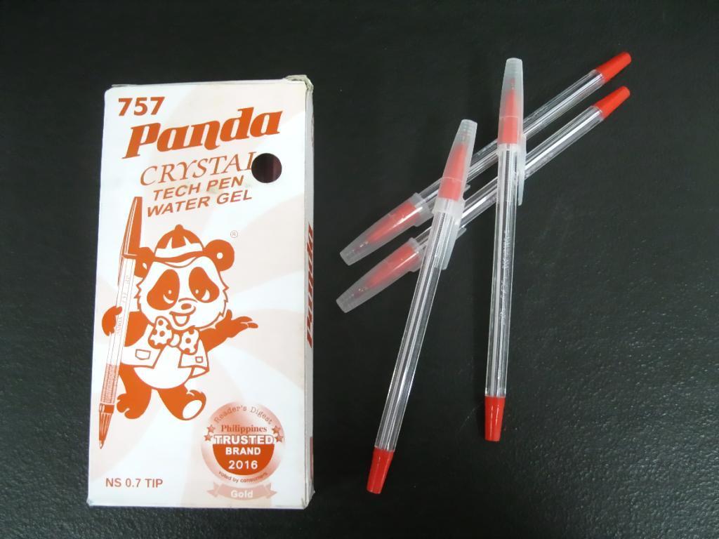 PANDA BALLPEN CRYSTAL (RED) – Nesabel Online – Branch