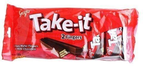GOYA TAKE IT MILK CHOCO 2 FINGER – Nesabel Online – Branch