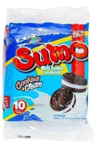 MONDE SUMO MINI COOKIES AND CREAM – Nesabel Online – Branch